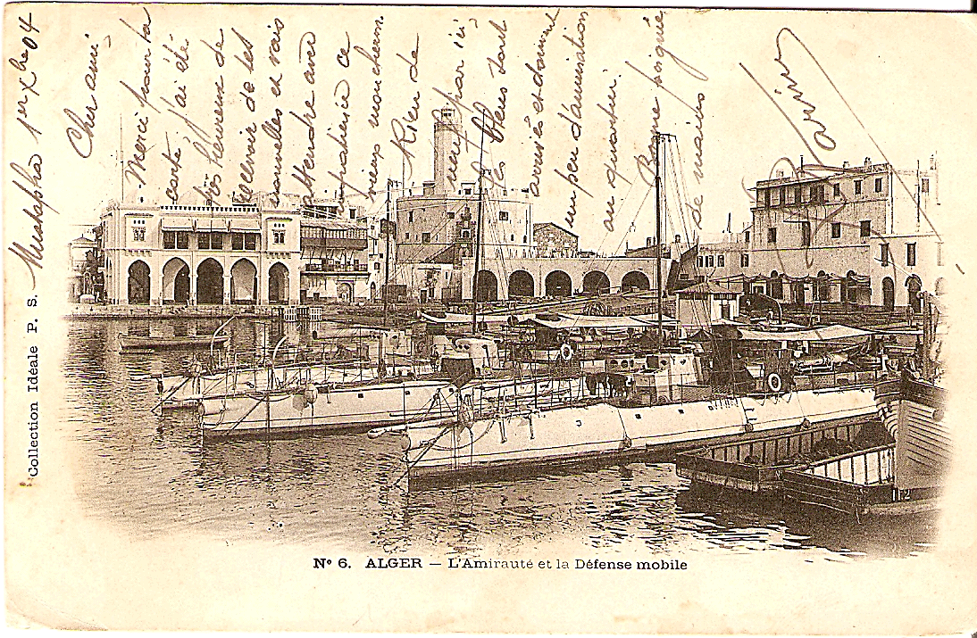 La Marcophilie navale: La Marine en Algérie : ALGER le vieil alger