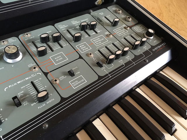 MATRIXSYNTH: Roland System 100 Vintage Analog Synthesizer Model 101 and ...