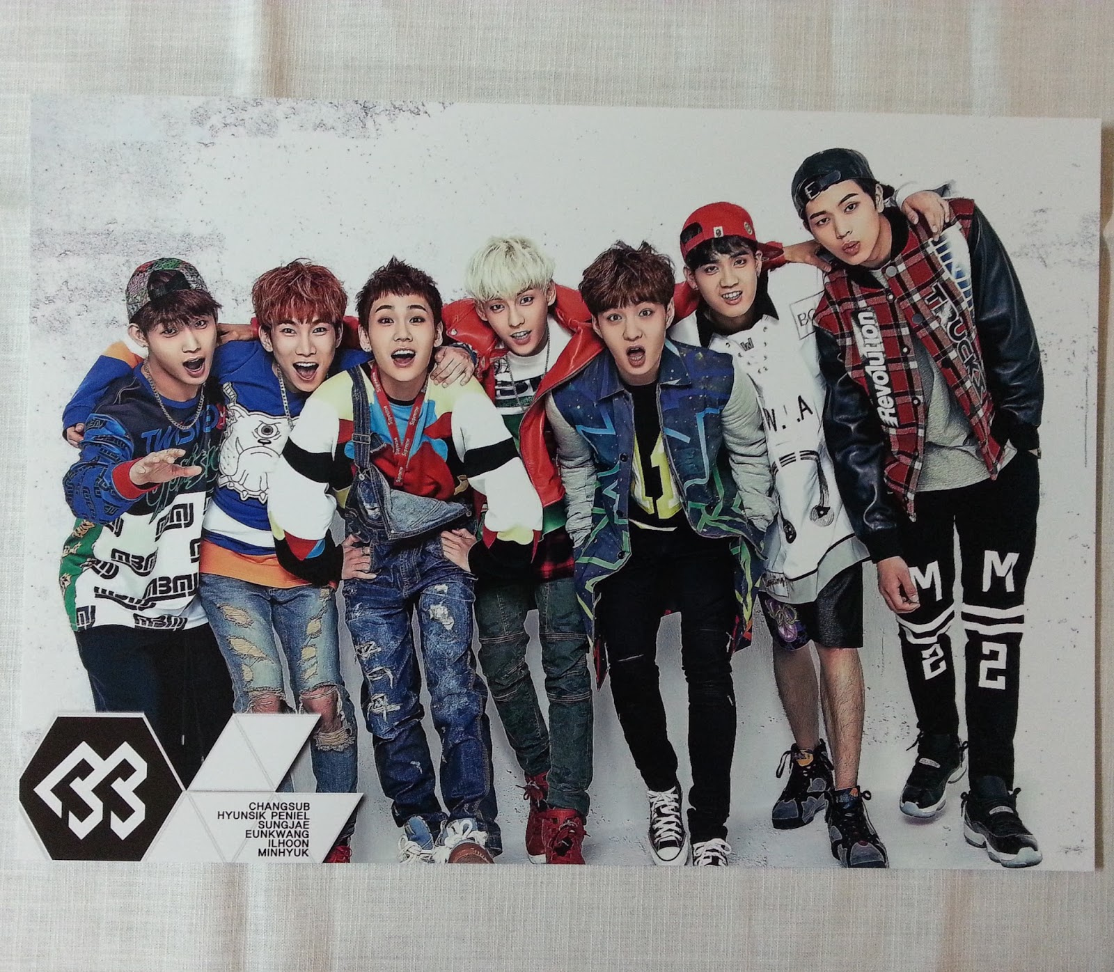 Hyuny's Collection: BTOB Photo Poster A3 Bromide KPOP Star Gift Hard Tube