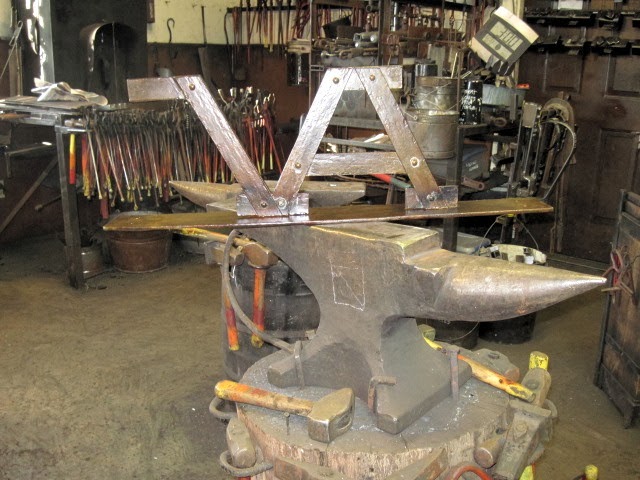 Persimmon Forge: Professional Blacksmithing: A Monogram Boot Scraper