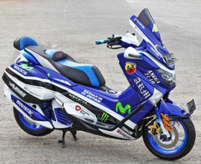 Kumpulan Modifikasi Motor Yamaha NMAX 2017 - InfonetPedia