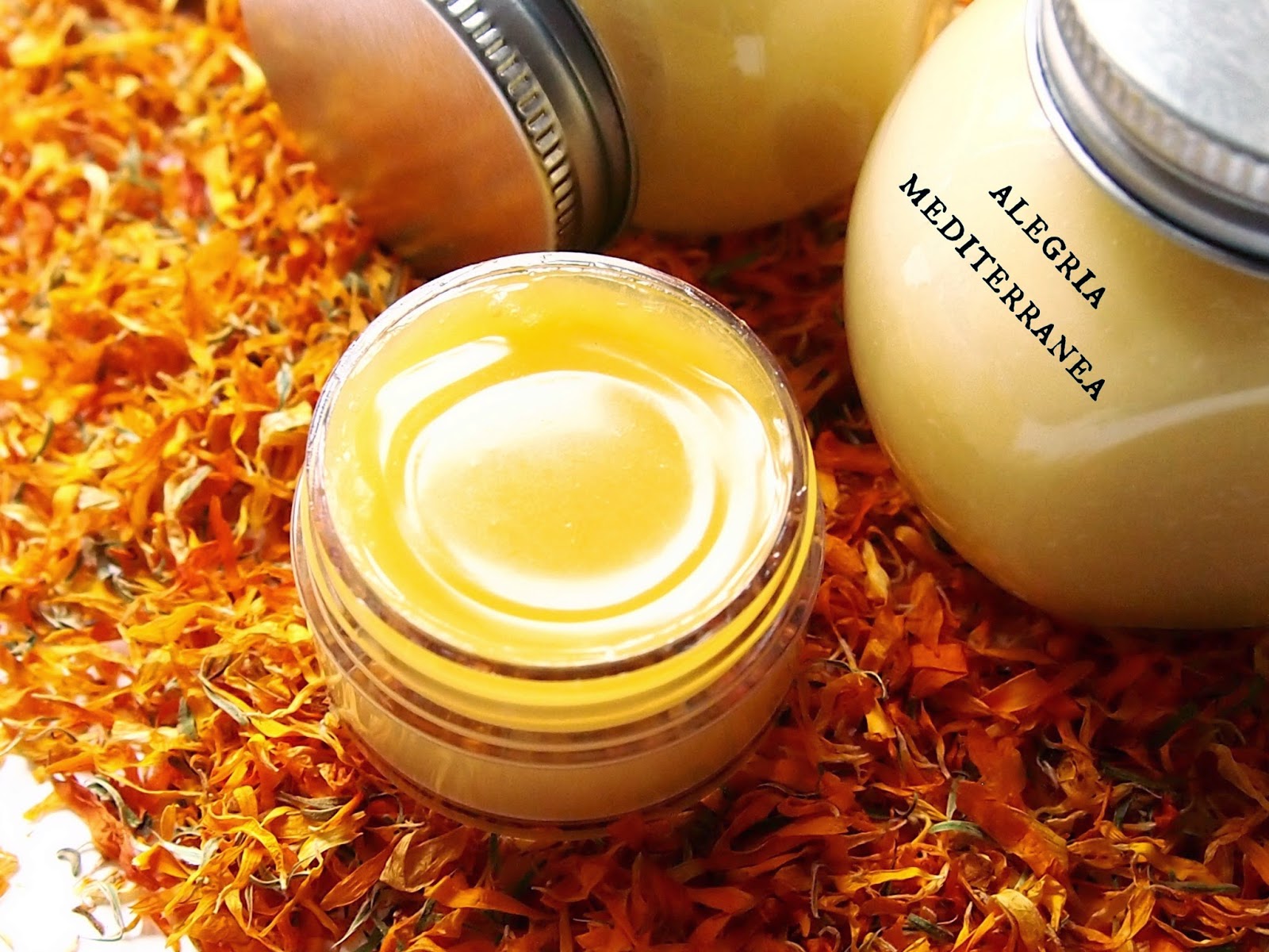 ALEGRIA MEDITERRANEA: POMADA de Caléndula / CALENDULA Healing and ...