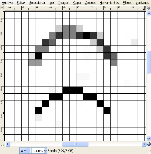 Pixels Mil: Configurar Gimp para Pixel art : Tutorial