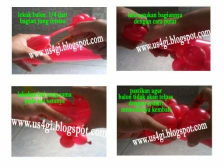 Us4gi Blog: Cara Membuat Balon Bentuk Bunga (Teritorial Membuat Balon ...