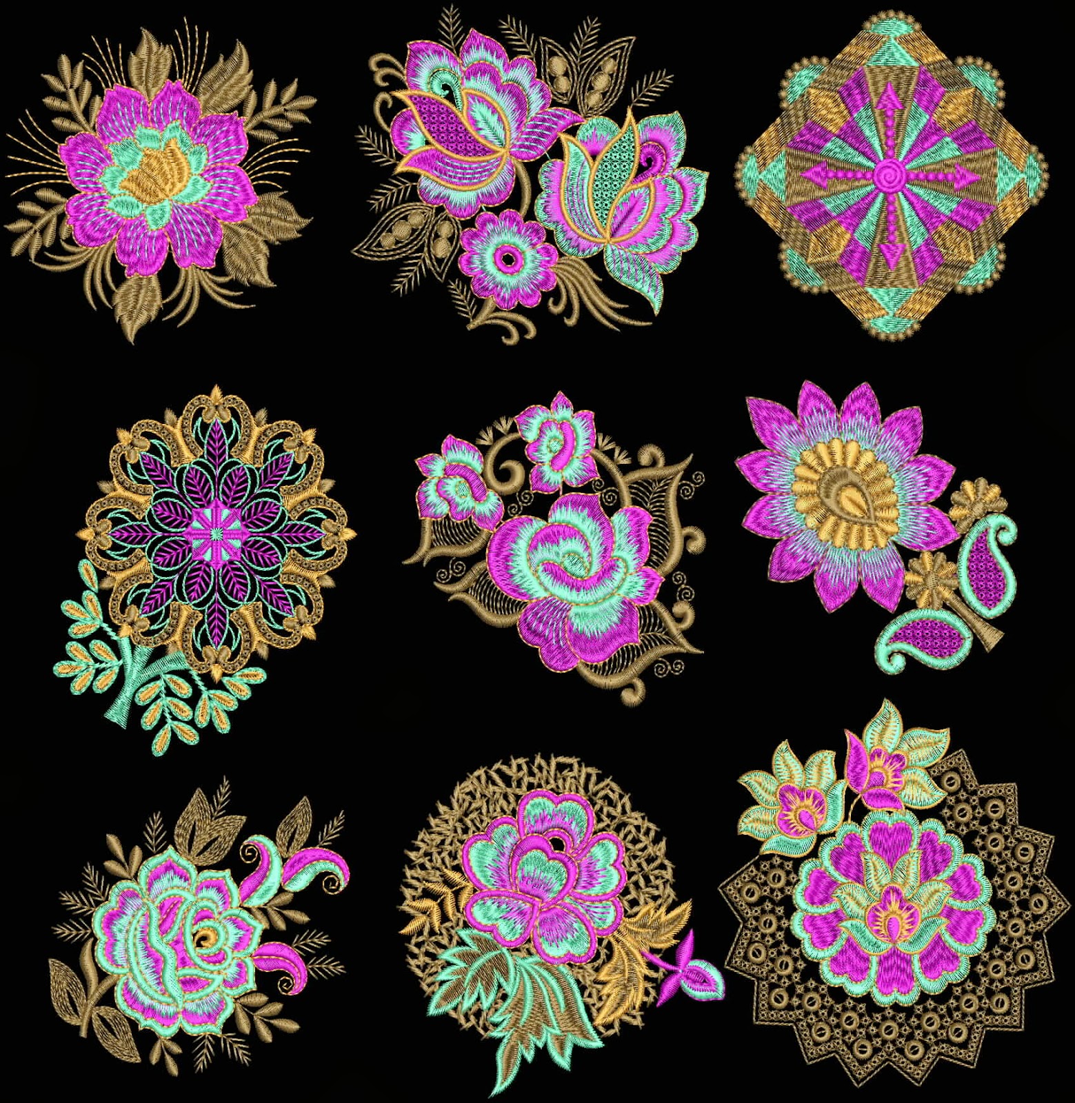 Free EMB Embroidery designs