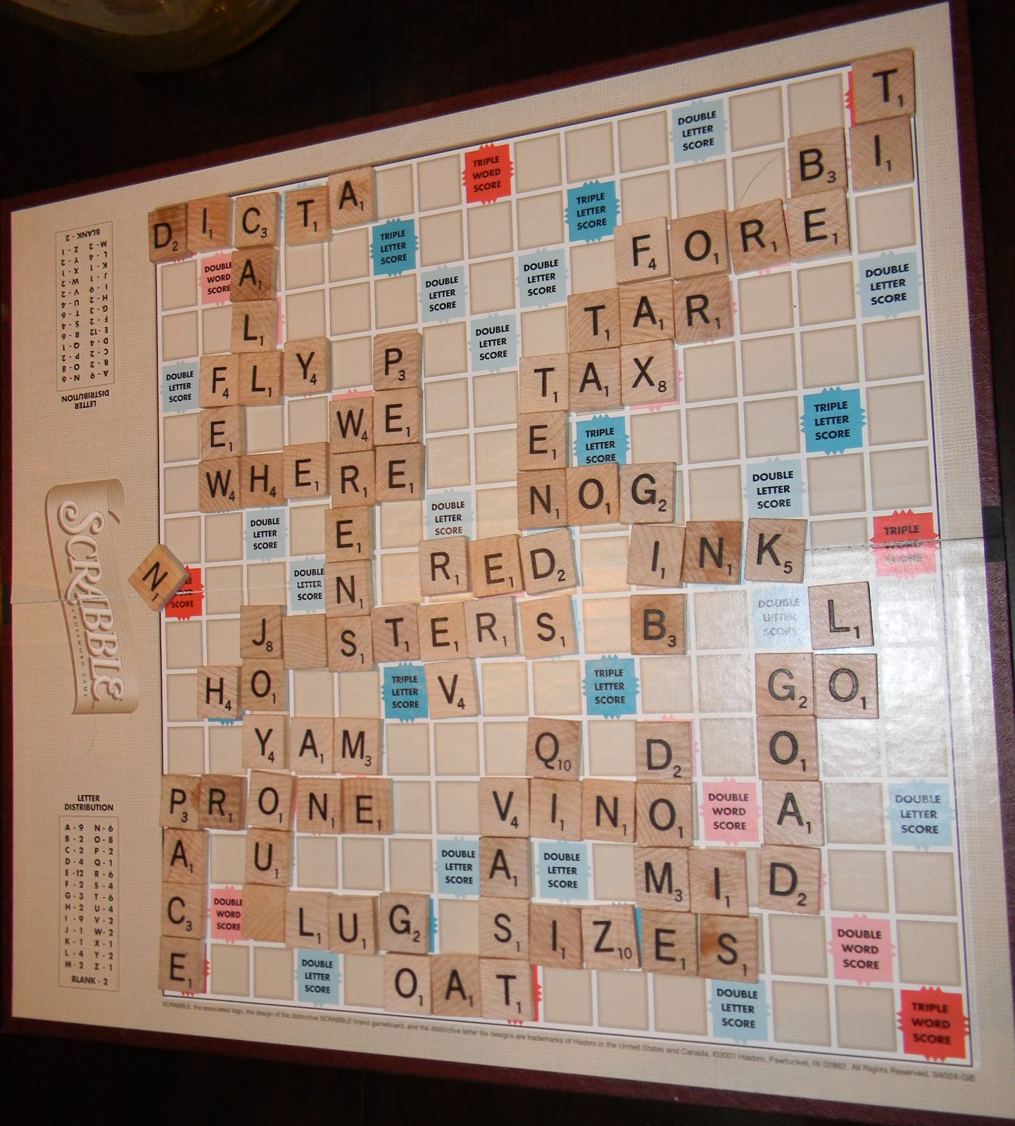 Mystic Mom: Scrabble Poem
