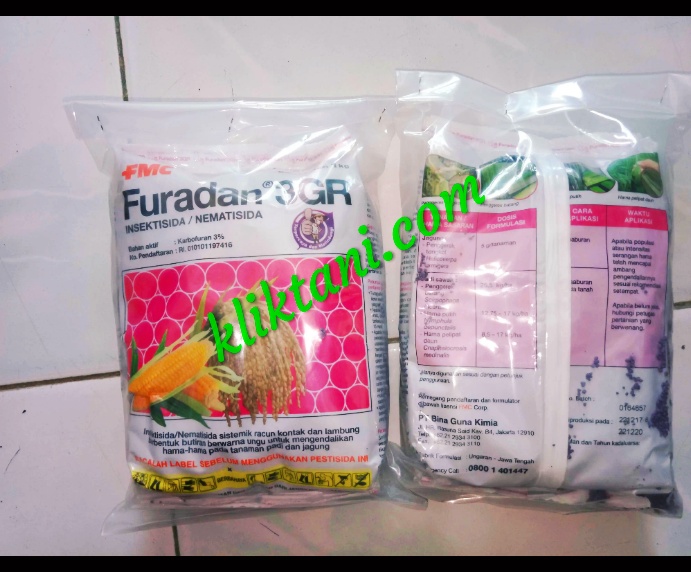 Insektisida FURADAN 3GR, Insektisida berbahan aktif Karbofuran yang tak ...