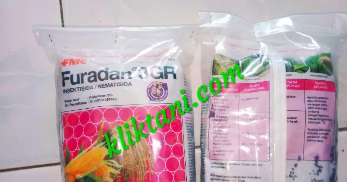 Insektisida FURADAN 3GR, Insektisida berbahan aktif Karbofuran yang tak ...