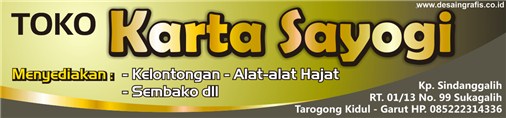 5 Contoh Banner Toko Sembako Yang Menarik