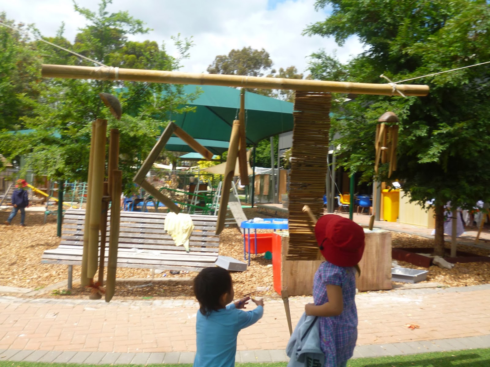 our space: Natural Play Materials.
