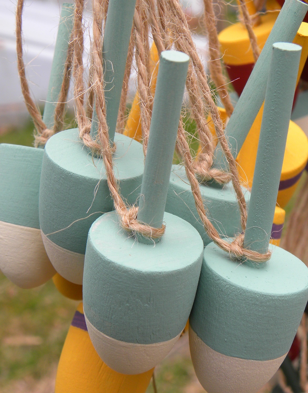 Beth Doan Maine Artist: Lobster Buoy Wedding Favors Journey to my Etsy Shop