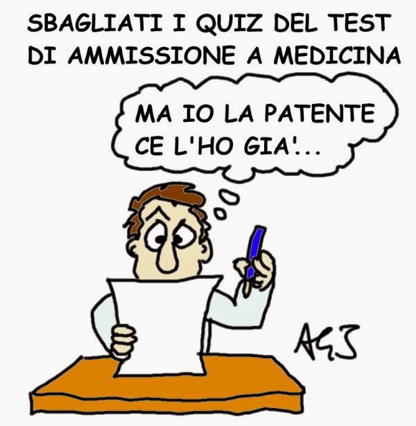 Vignette di AGJ: Test di ingresso