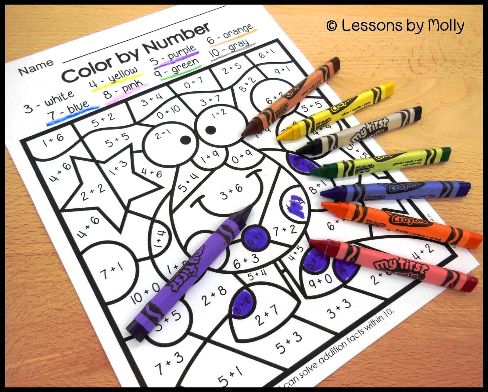 Lessons by Molly: Seven Strategies for Success with Color by Code ...