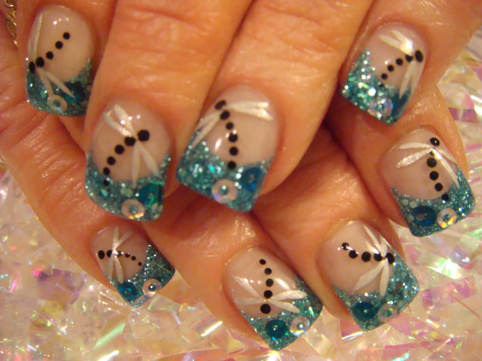 Nail Art: NEON SEQUIN NAILS AND MORE