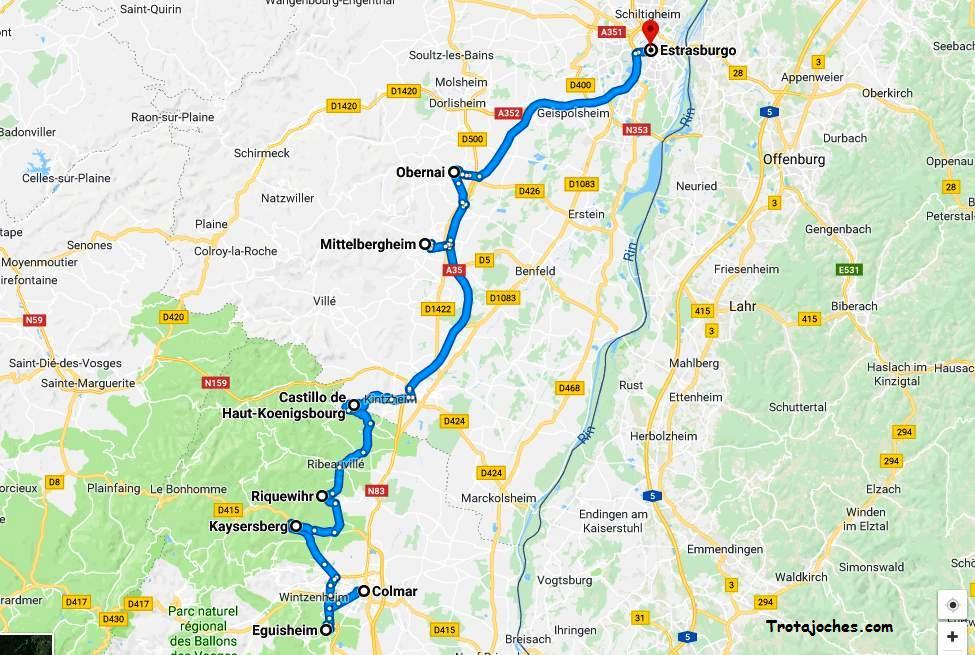 Que ver en Alsacia con niños: ruta de 4 días en coche. | Trotajoches