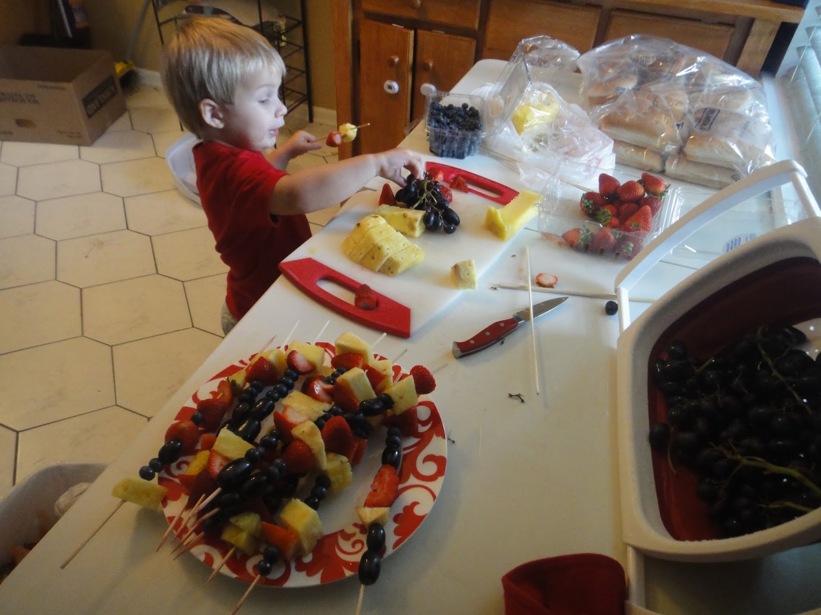 The Inspired Toddler: Fruit Kebabs: The Favorite Party Food
