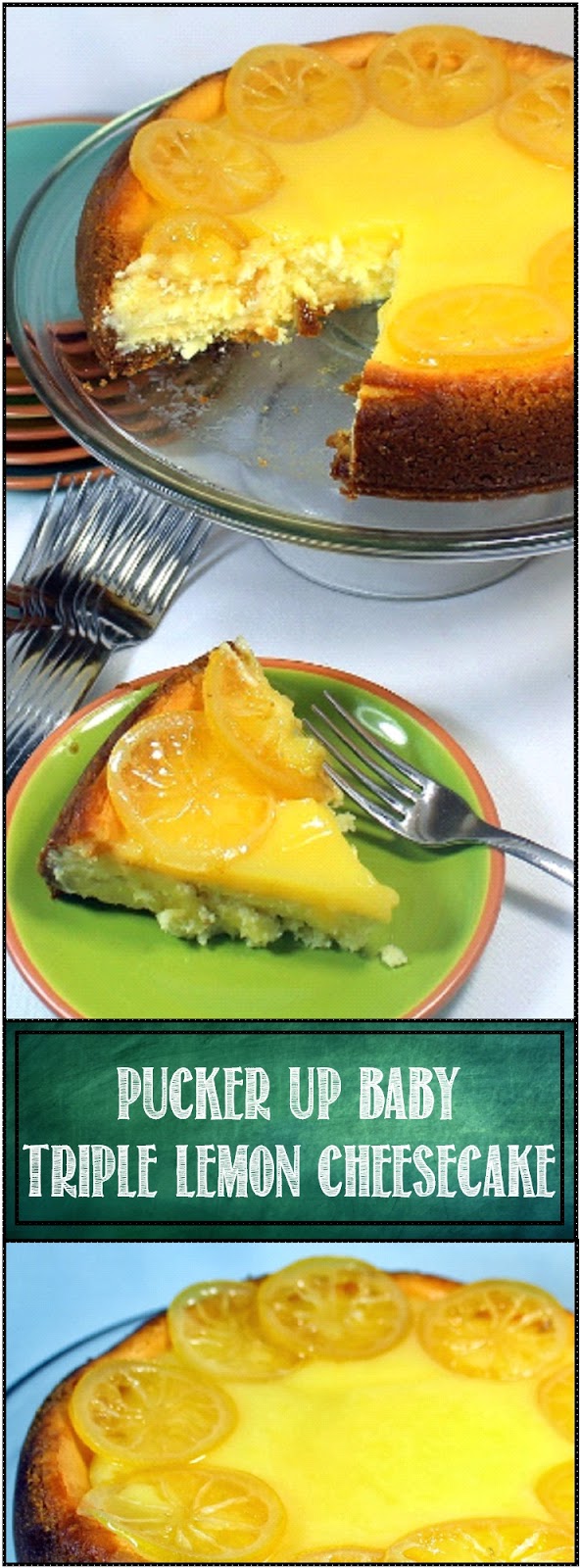52 Ways to Cook: Pucker Up Triple LEMON CheeseCake - 52 Church Potluck ...