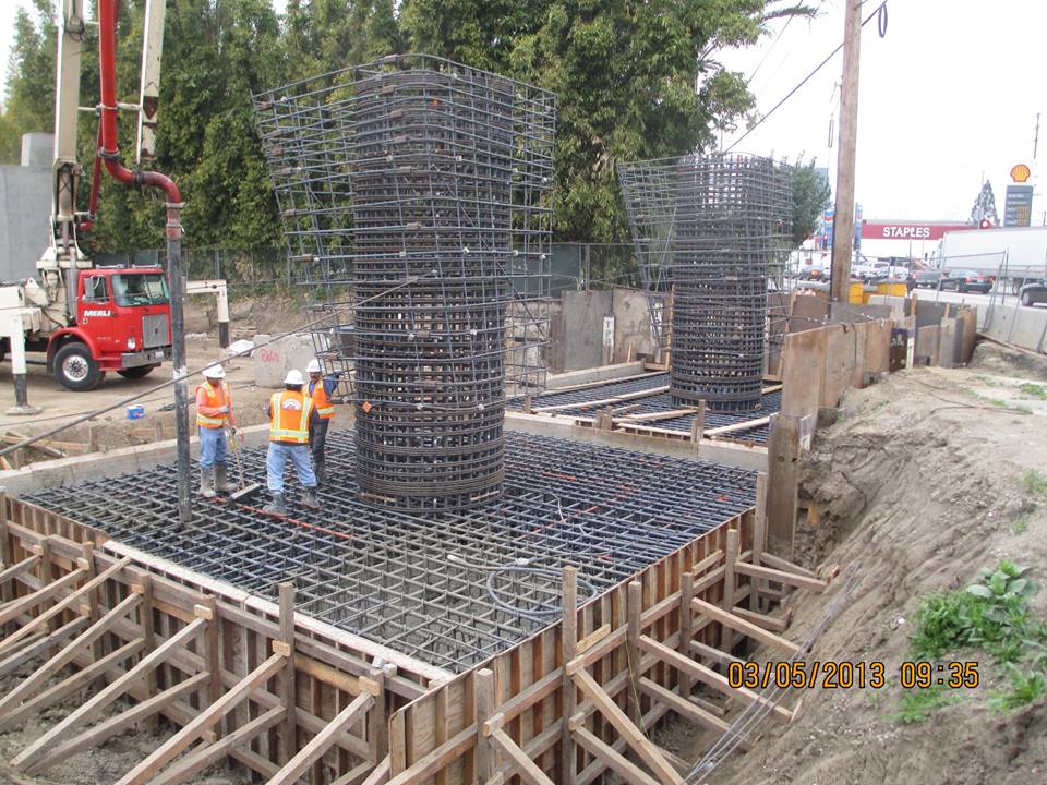 Bridge construction reinforcing ,Pile ,Pile cap,Pier column - Civil ...