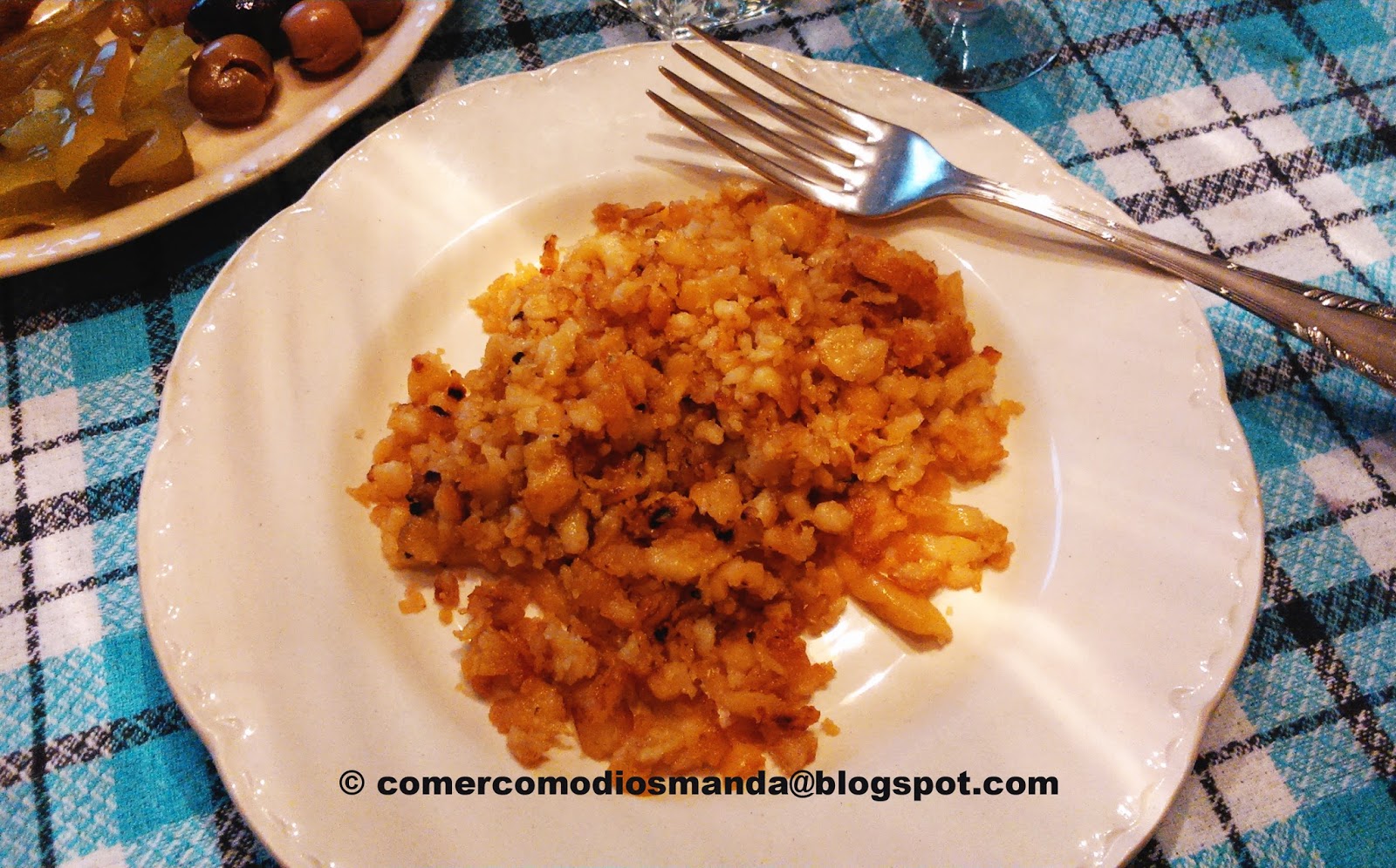 COMER COMO DIOS MANDA: La "Gachamiga". Otra Reliquia.