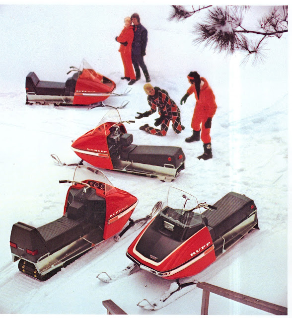 CLASSIC SNOWMOBILES OF THE PAST: THE 1973 RUPP SNOWMOBILES