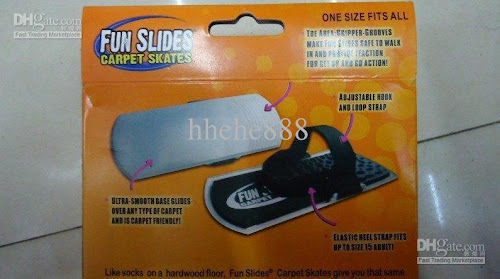 .: Fun Slides CARPET SKATES