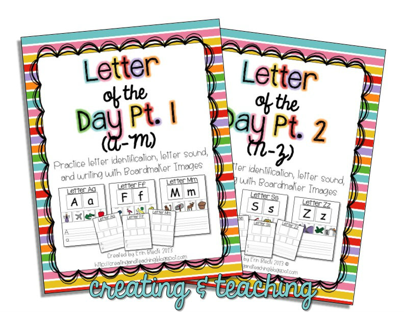 Letter of the Day | creating & teaching