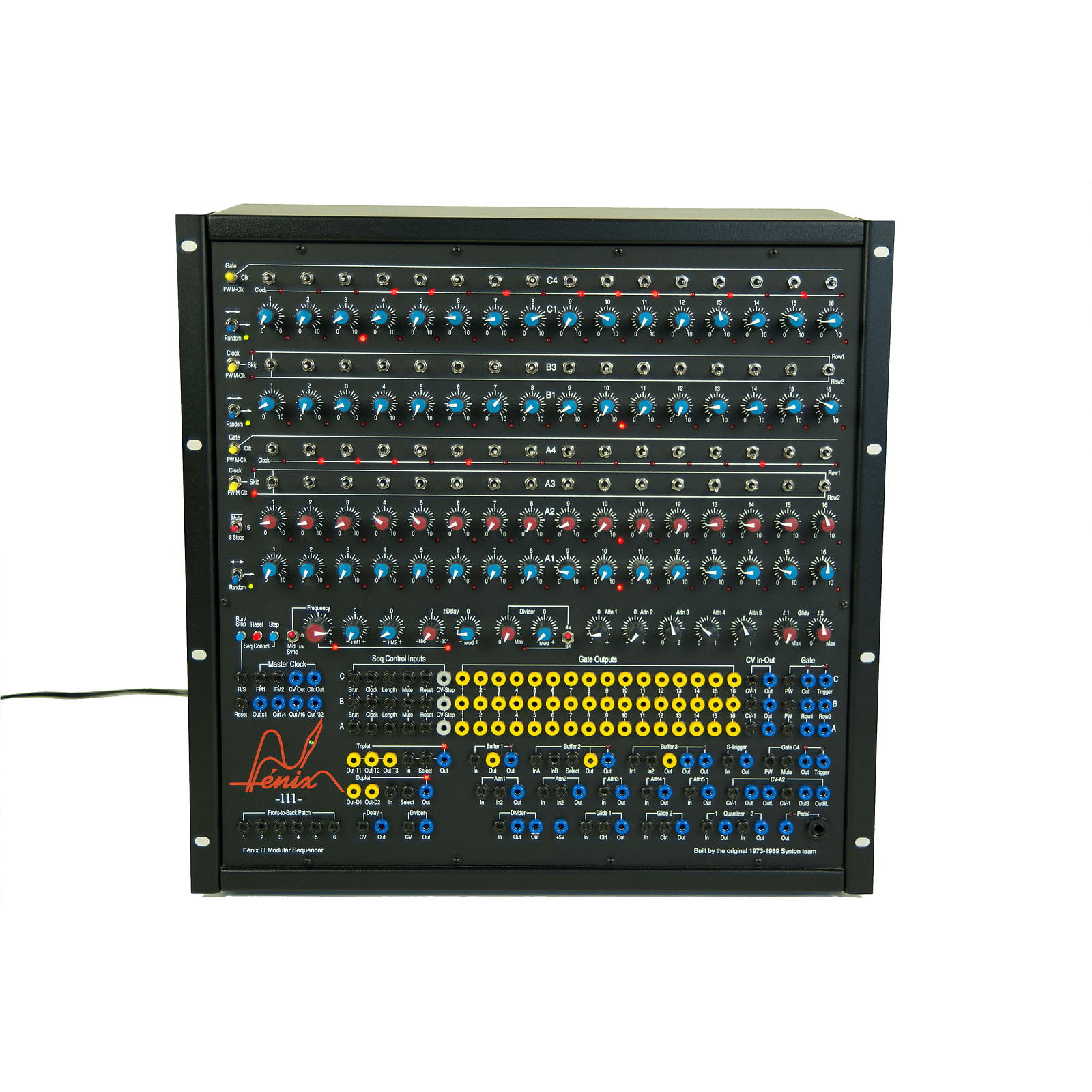 MATRIXSYNTH: Synton Fenix III Modular Synth SN 40-R1-PH