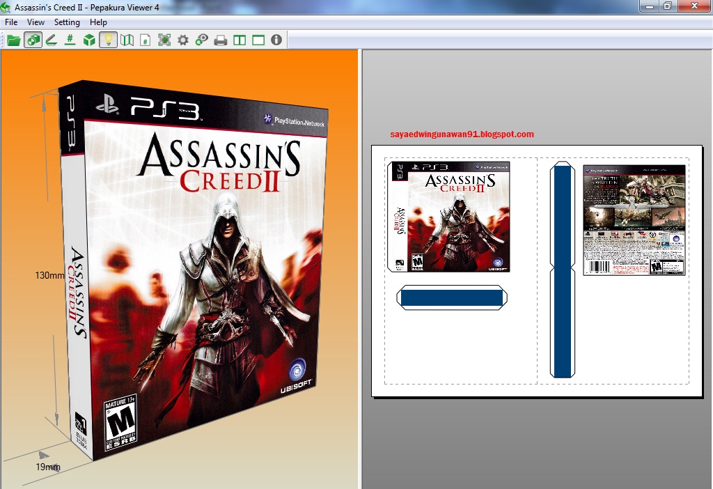 Our World: Papercraft Cover Playstation 3