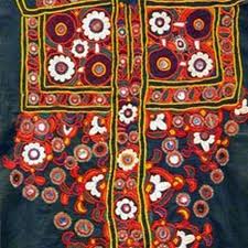 Traditional products of Sindh, Pakistan.: Sindhi Embroidery Gaj
