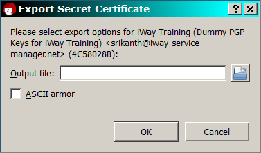 iWay Service Manager: How-To: Use iSM to implement PGP Crypto ...