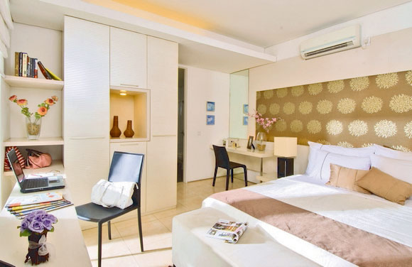 Desain Interior Kamar Tidur dengan Ruang Kerja | Tips Rumah Minimalis ...