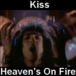 Kiss - Heaven's On Fire - Acordes D Canciones
