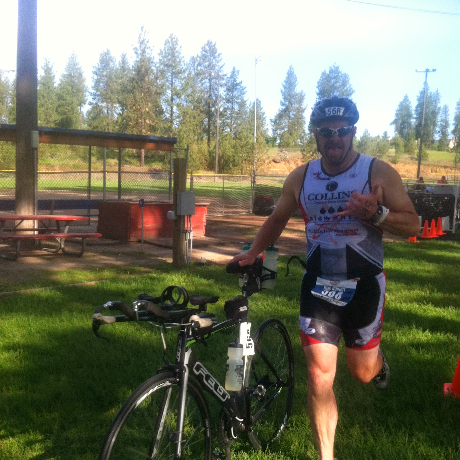Mike Winnett, 5 years of triathlon in the making