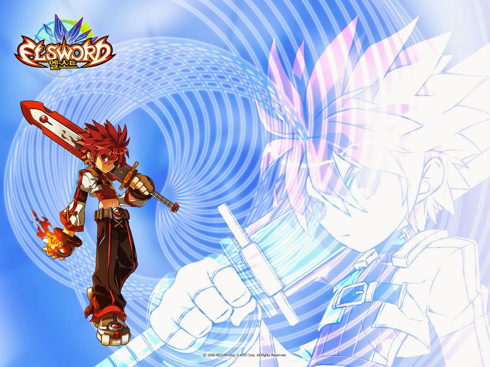 KamiNoBeniMizu Online Games: Elsword Elsword Wallpapers