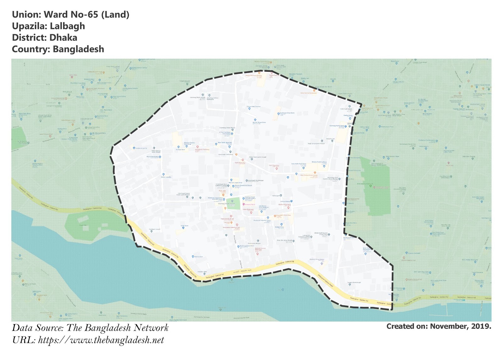 Ward No-65, Lalbagh, Dhaka