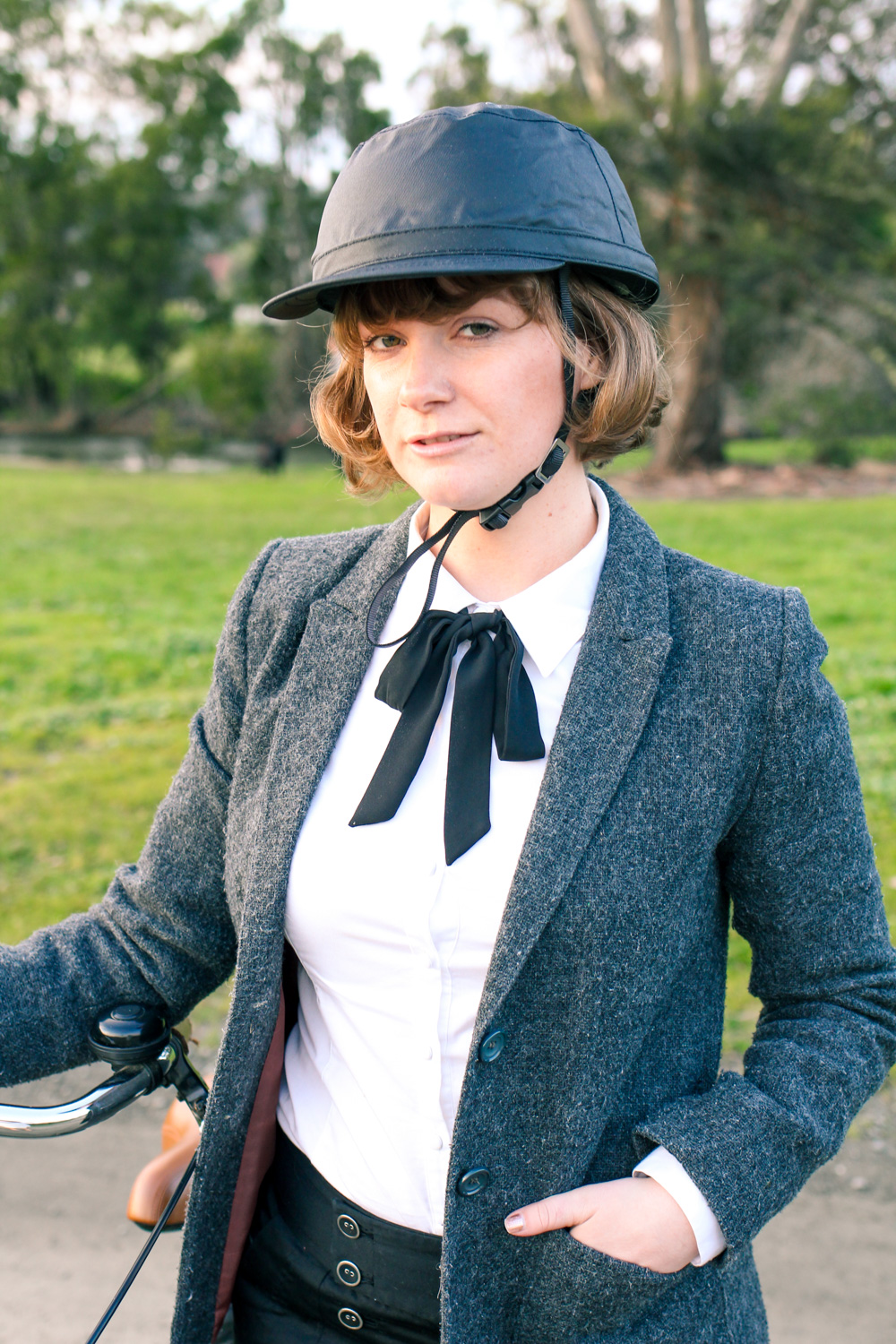 Preppy Bike Style - Finding Femme