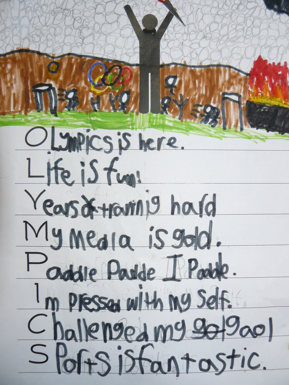 Room 4 Ngatimoti School: Olympic Poems