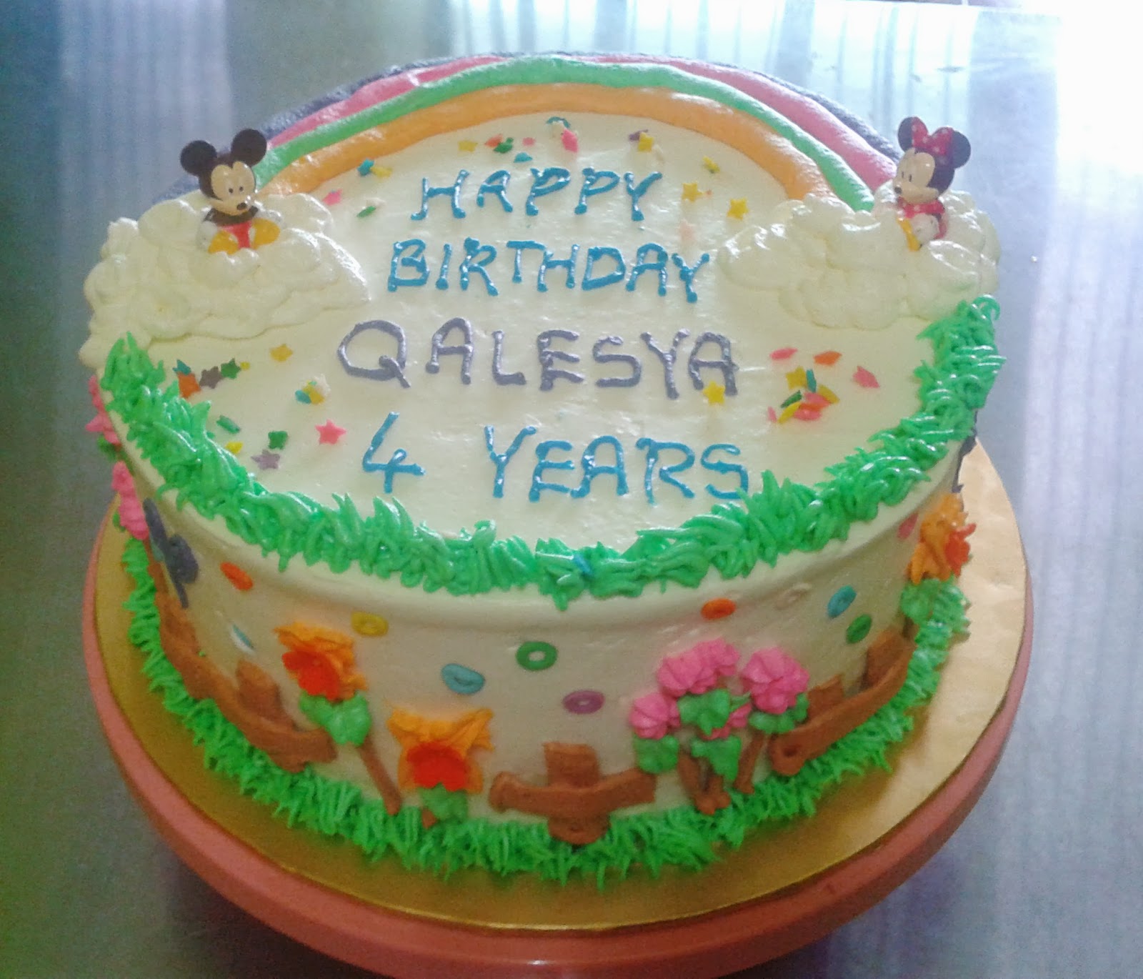 SERI MANJUNG HOMEMADE - MIZWA SWEET DELIGHT: KEK RAINBOW