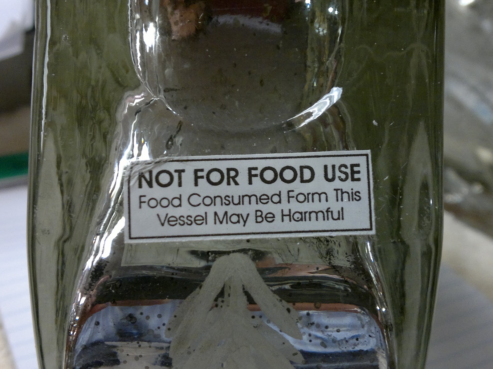 Compressing Three Dimensions Down to Two: Not For Food Use