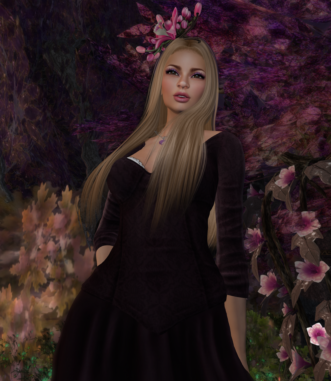 The SL Fashionista: the color of sorrow
