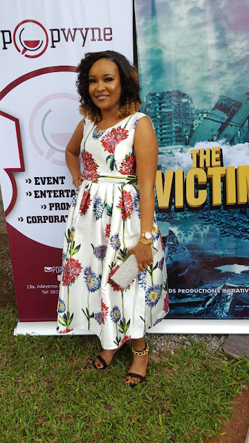 Official Photos From Doris Simeon 'The Victim' Movie Premiere ...
