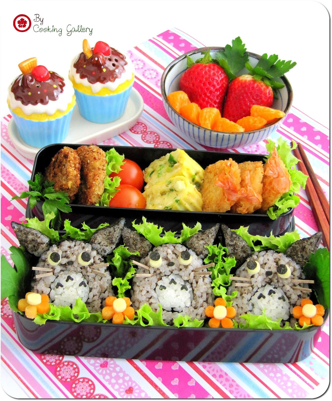 Totoro Sushi Bento | Cooking Gallery