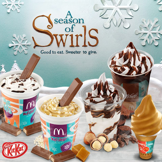 Christmas Holiday Desserts at McDonald's