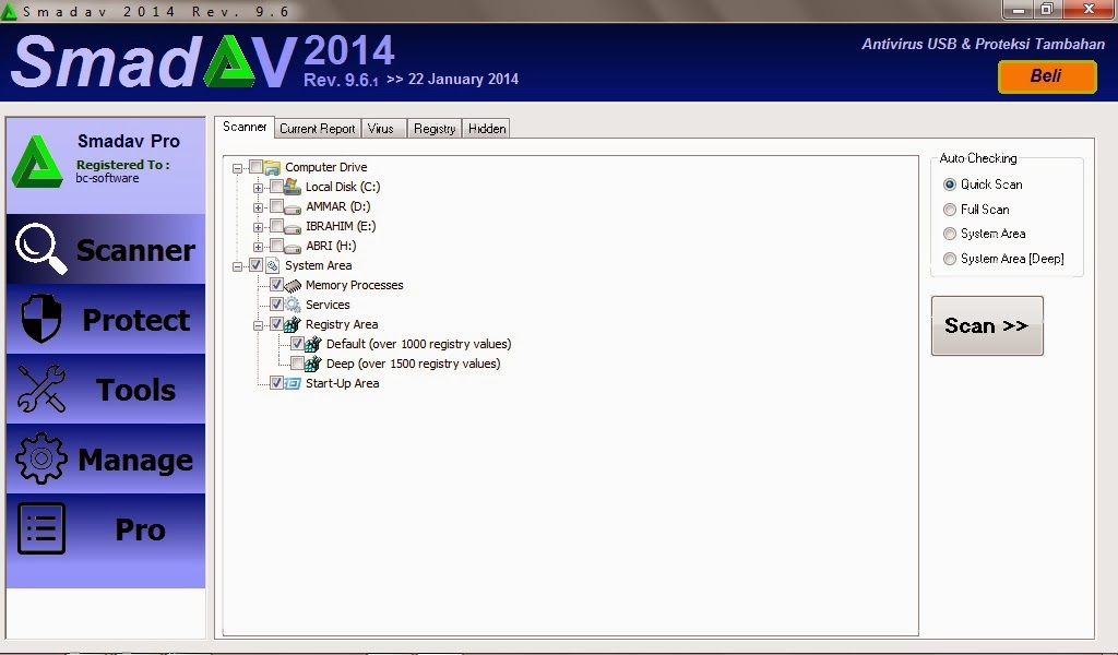 Cara Merubah Smadav Free Menjadi Smadav Pro ~ LAPTOP DAN KOMPUTER
