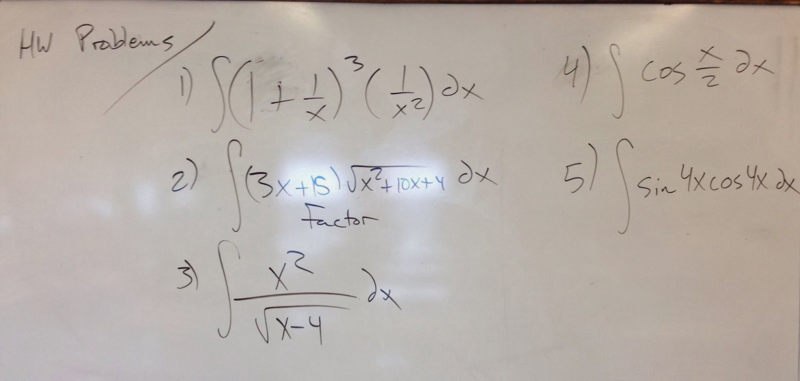 Mr. Suominen's Math Homepage: Honors Calculus 2/4/14