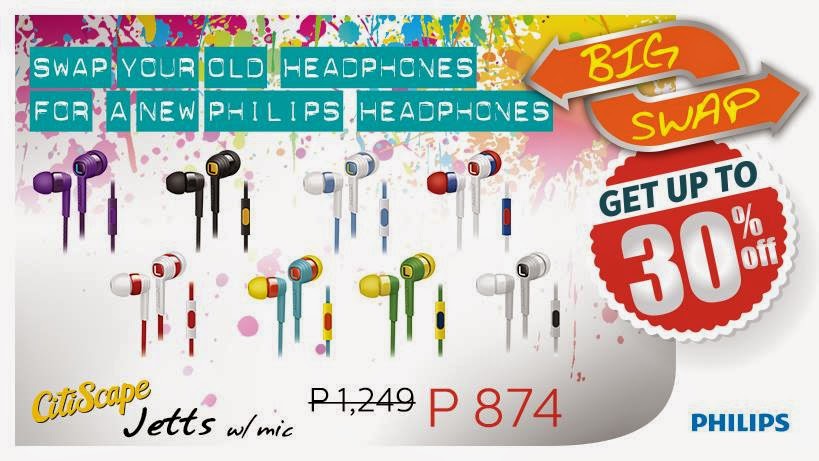 Manila Shopper: Philips Headphones Big Swap Promo: June 5-7 2014