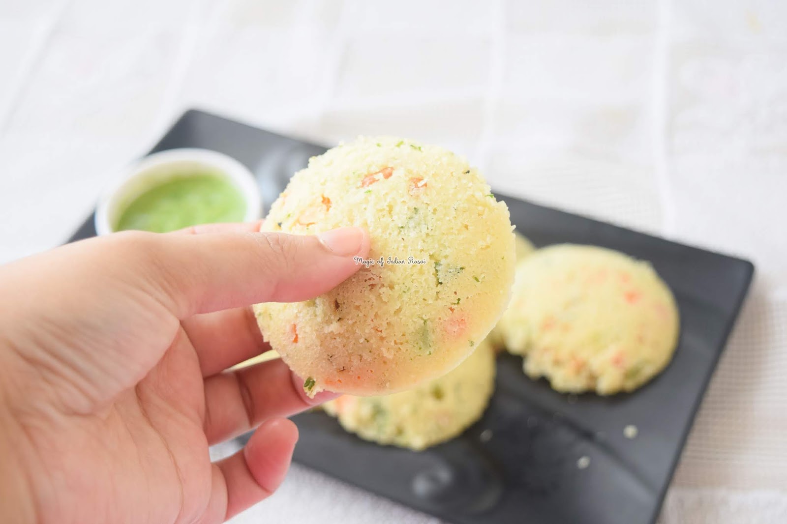 Instant Rava Idli Mix Recipe - Rava Idli for breakfast | Magic of ...