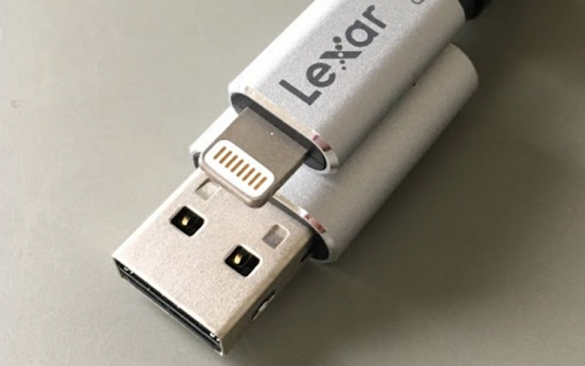 Lexar JumpDrive C25i 3-in-1 iOS USB flash drive | Gadget Explained ...