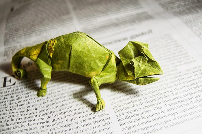 8 Beautiful Examples of Origami Paper Art - crackednbreak
