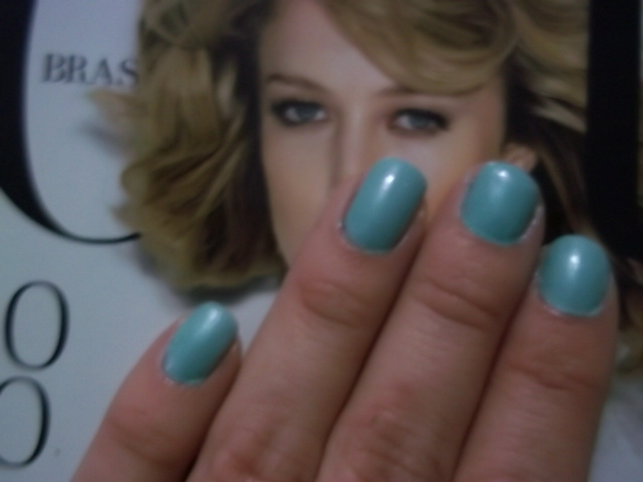 Vanesa Make up Artist: Esmalte de la semana: ¡azul menta!